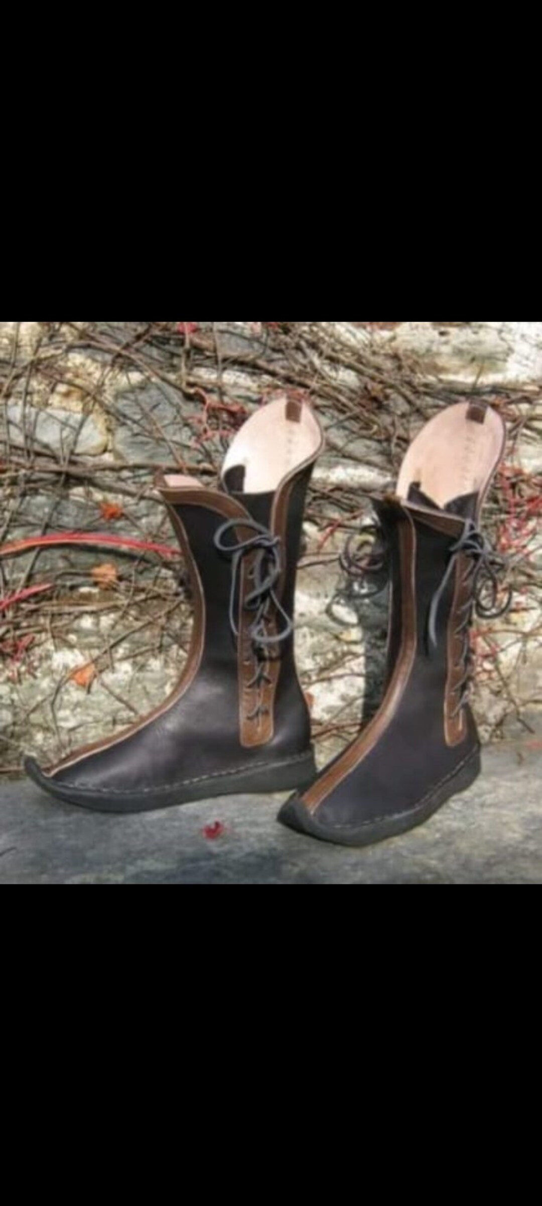 Viking Boots, Medieval Leather Boot, Larping Boots, Ren Faire Boots - Etsy