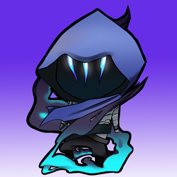 Valorant Omen Sticker - Etsy