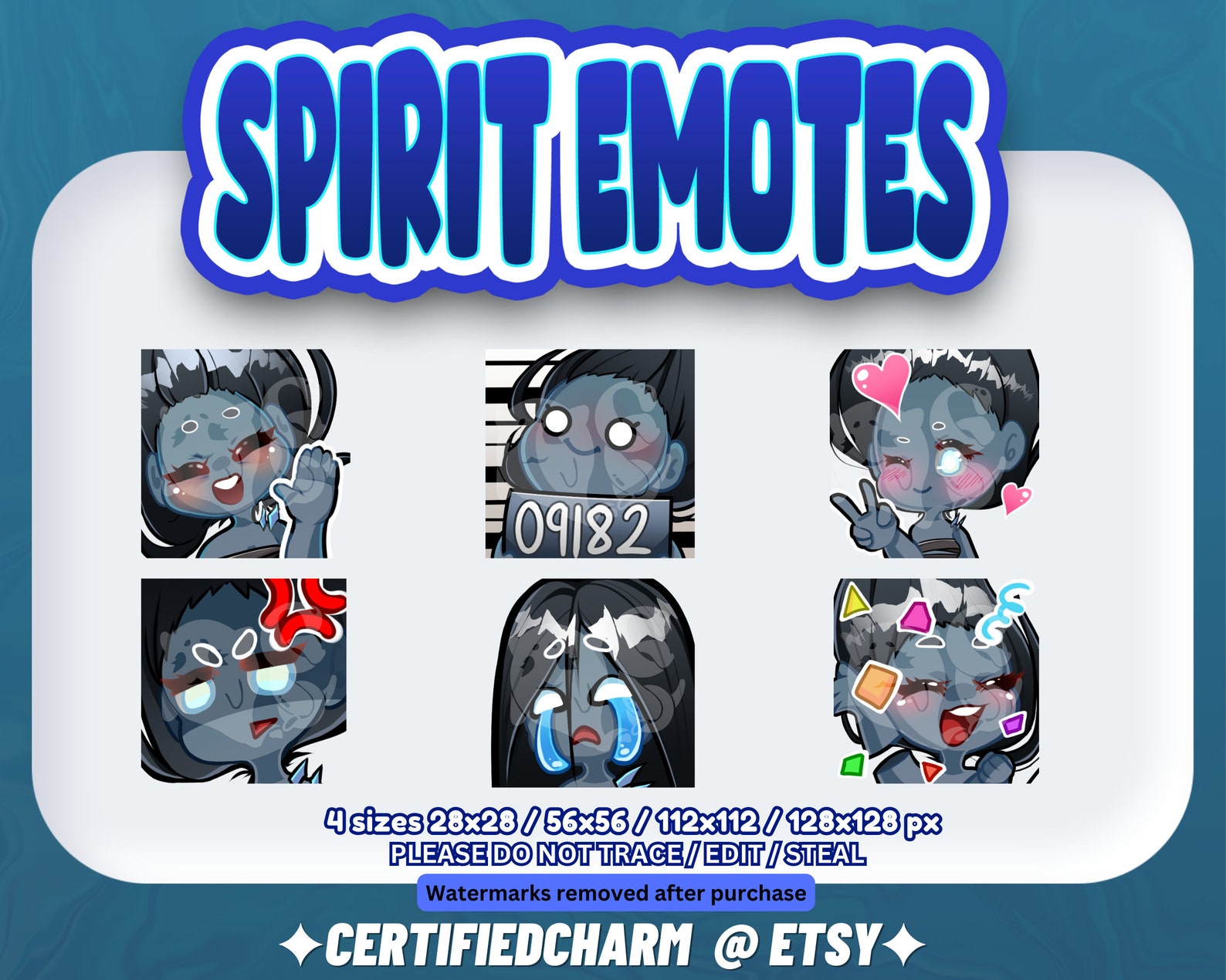 The Spirit {dead by Daylight} Emotes Pack for Twitch/discord | Premade ...
