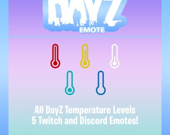 All 5 Water Level Dayz Emotes for Twitch Twitch Emote Discord Emote ...