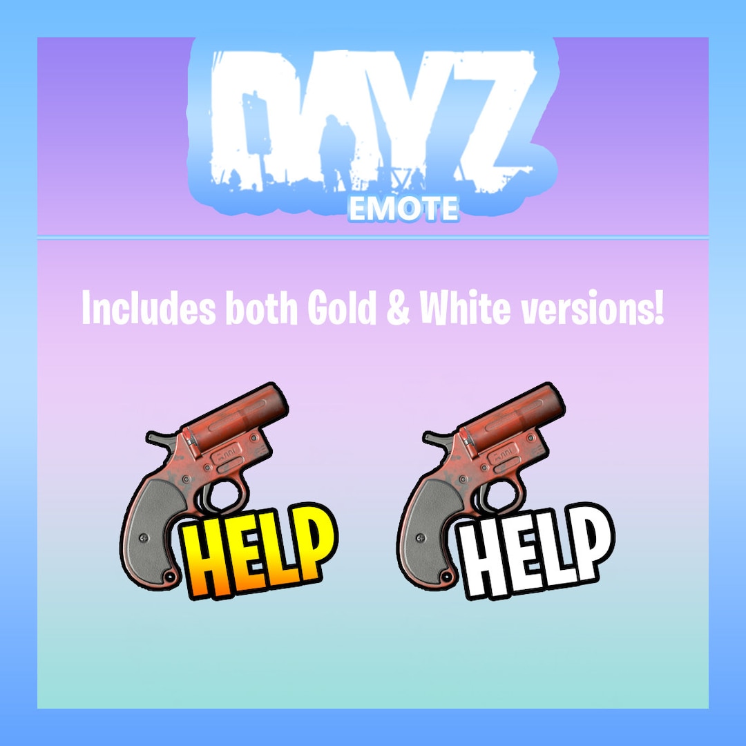 Help Dayz Emote for Twitch Twitch Emote Discord Emote Dayz Emote Emote ...