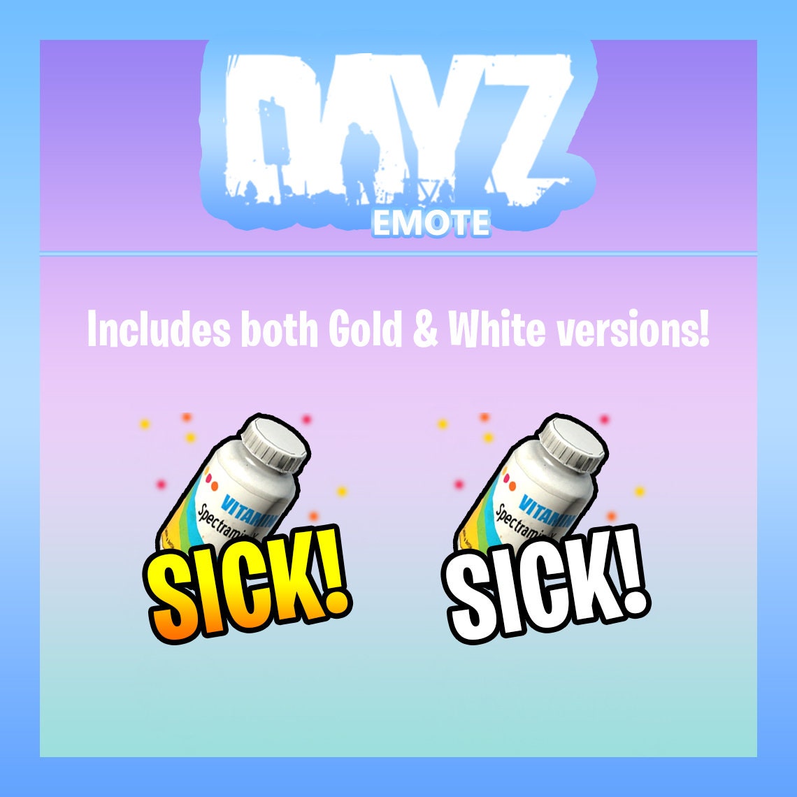 10 Emotes, Dayz Emote Pack for Twitch 1 Twitch Emote Discord Emote Dayz ...