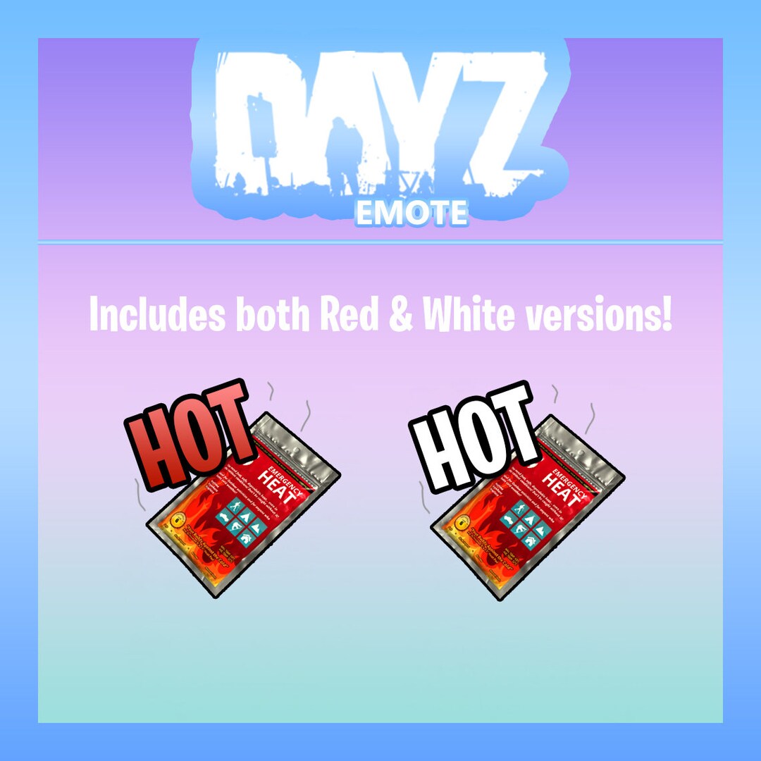 Hot Dayz Emote for Twitch Twitch Emote Discord Emote Dayz Emote Emote ...