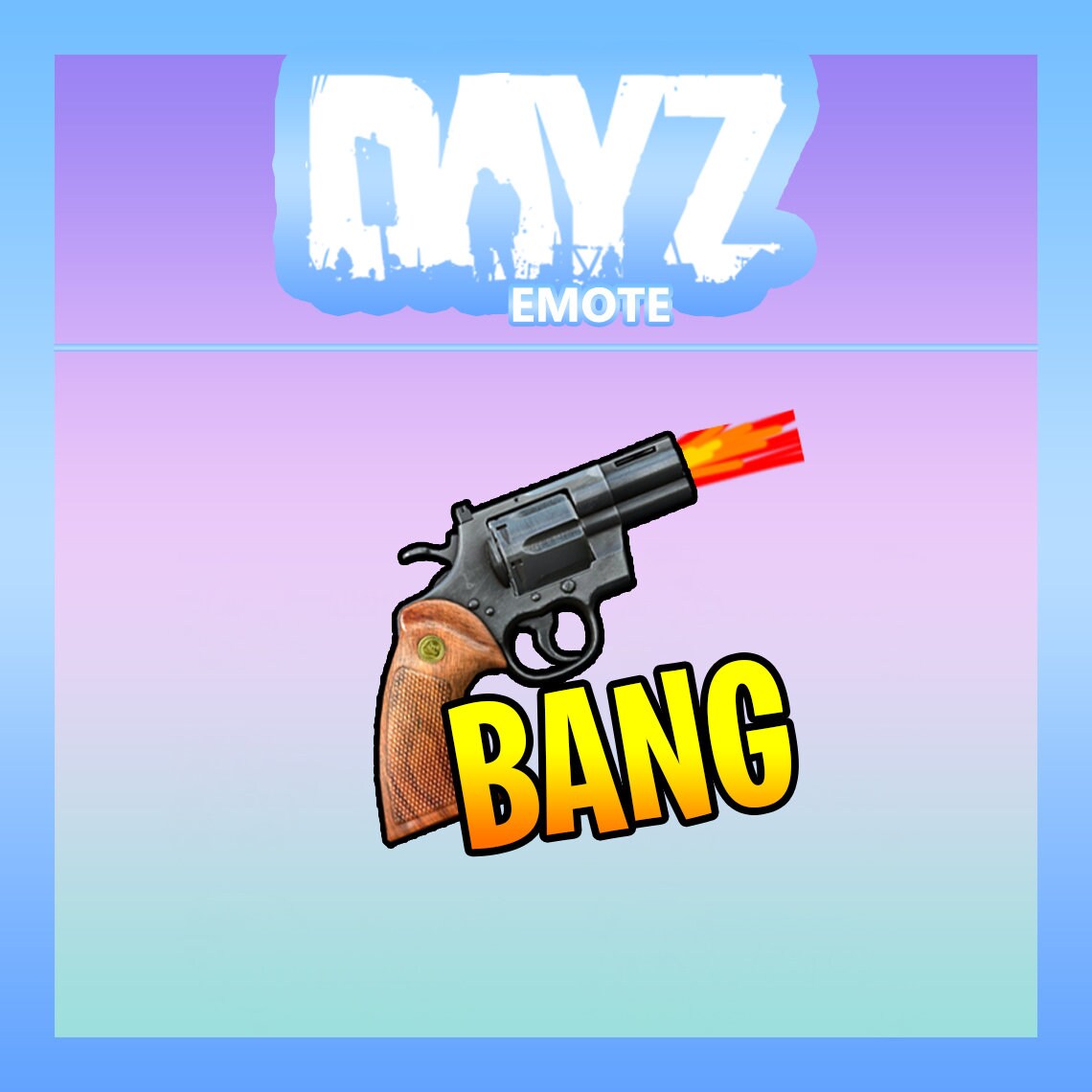 Bang Dayz Emote for Twitch Twitch Emote Discord Emote Dayz Emote Emote ...