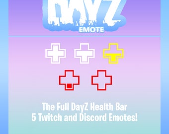 All 5 Water Level Dayz Emotes for Twitch Twitch Emote Discord Emote ...