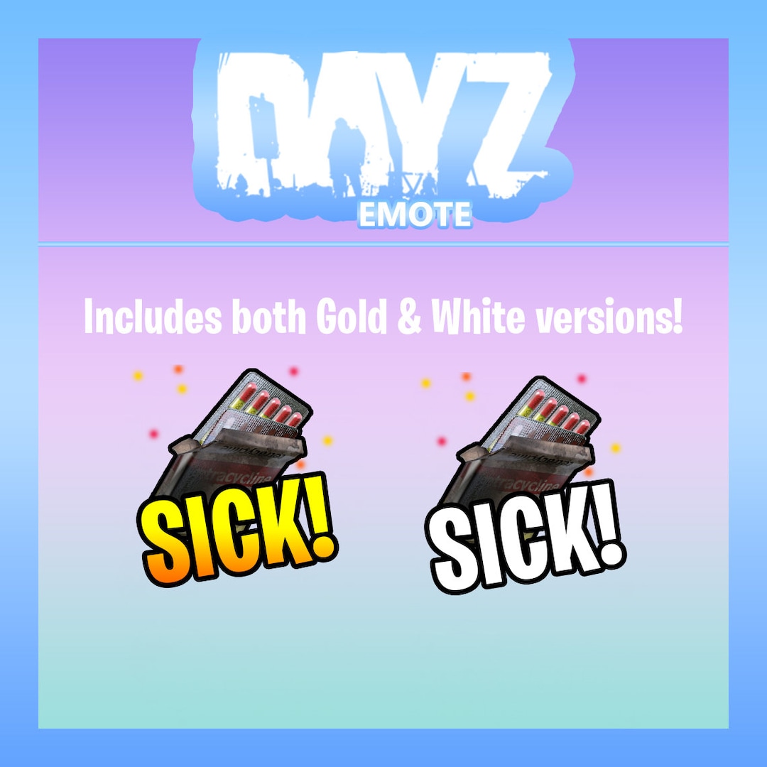Sick 2.0 Dayz Emote for Twitch Twitch Emote Discord Emote Dayz Emote ...
