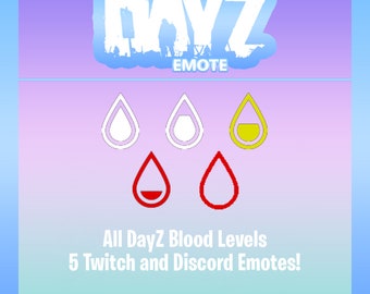 All 5 Food Level Dayz Emotes for Twitch Twitch Emote Discord Emote Dayz ...