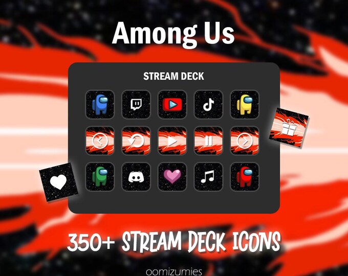Among Us Stream Deck Icons: 392 Elgato Buttons (digital Download) - Etsy