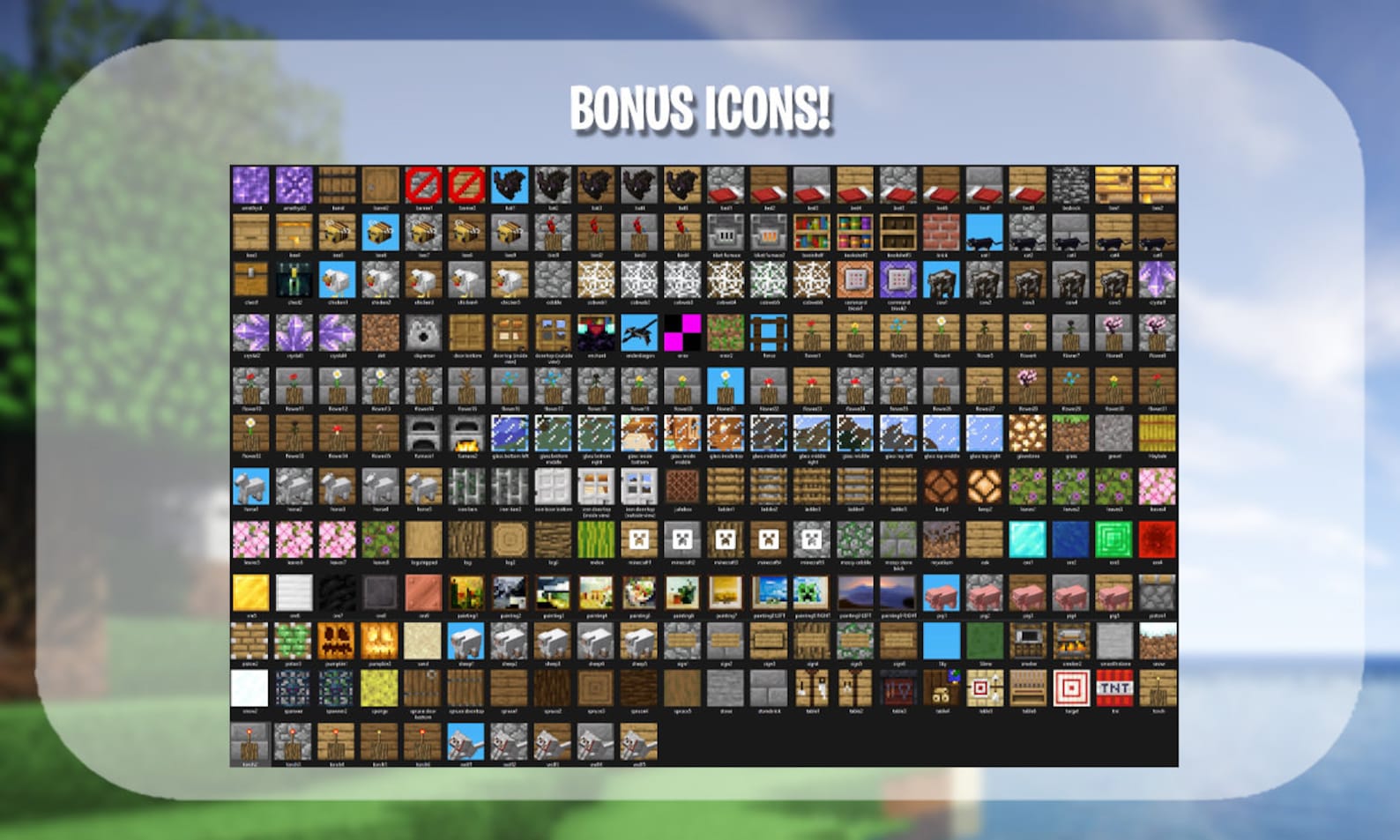 Blocks Stream Deck Icons | Stream Deck Buttons | Minecraft | 1000 ...