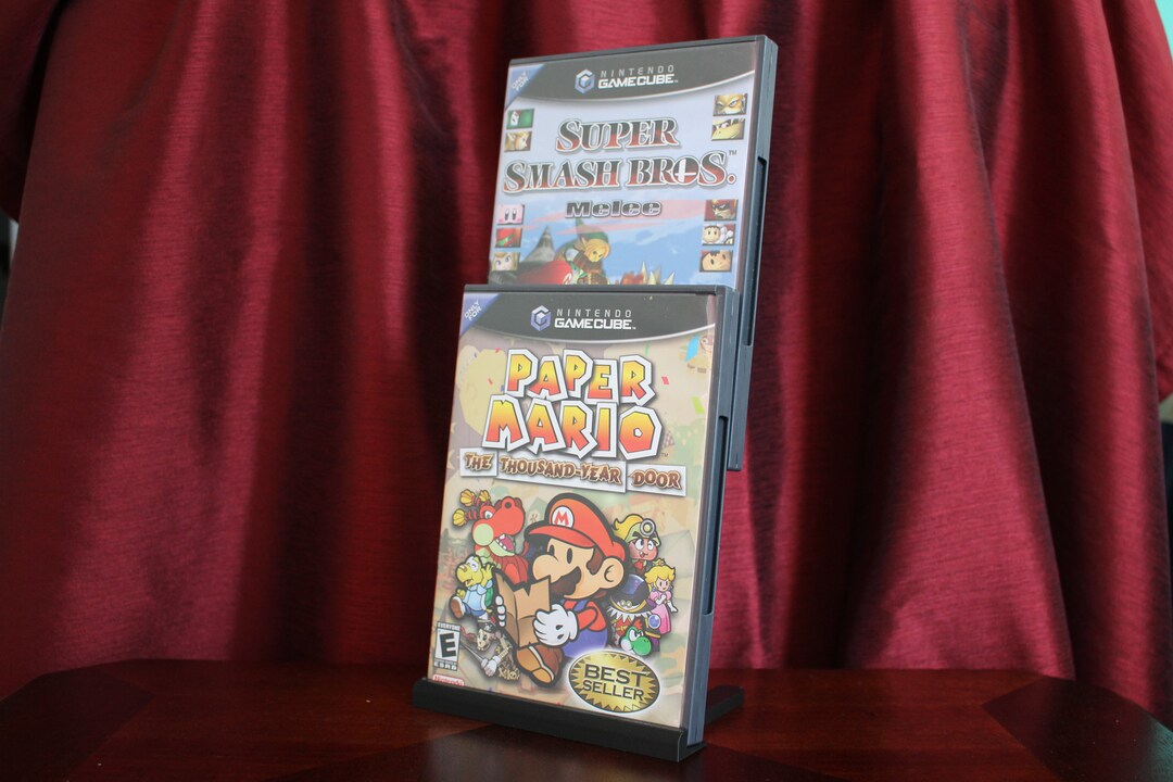 Video Game Case Display Stand for Gamecube, Wii, PS2, Xbox, Xbox 360 ...