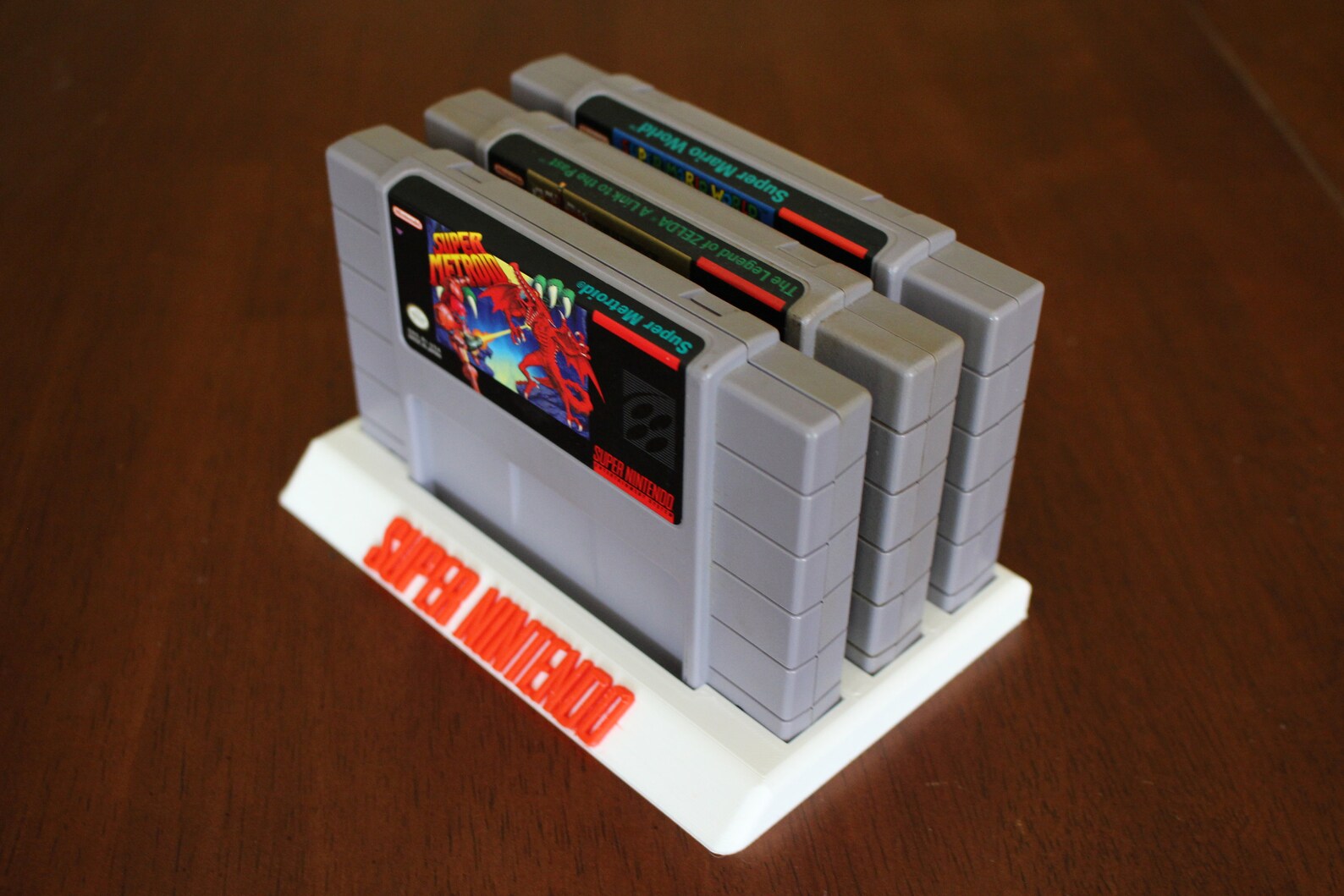 SNES Cartridge Display Stand Multiple Slot Options | Etsy