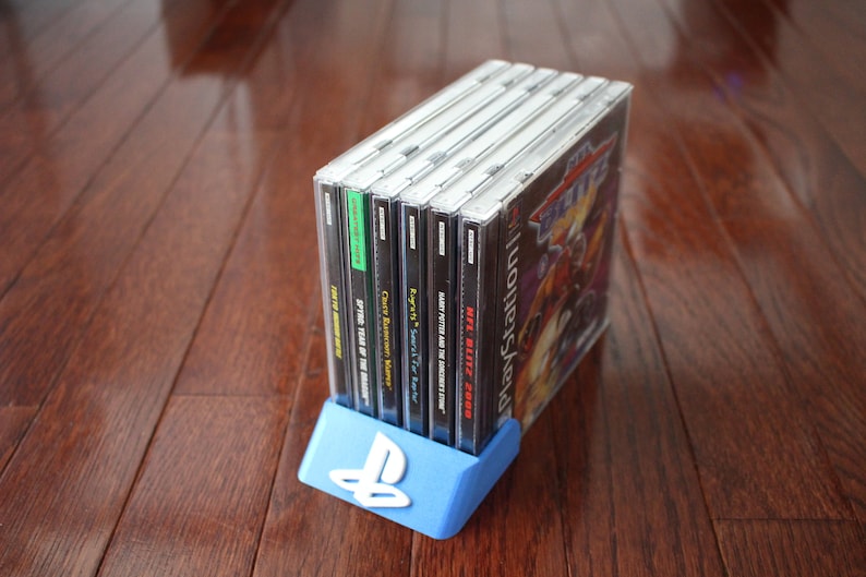 PS1 Game Case Display Stand - Etsy
