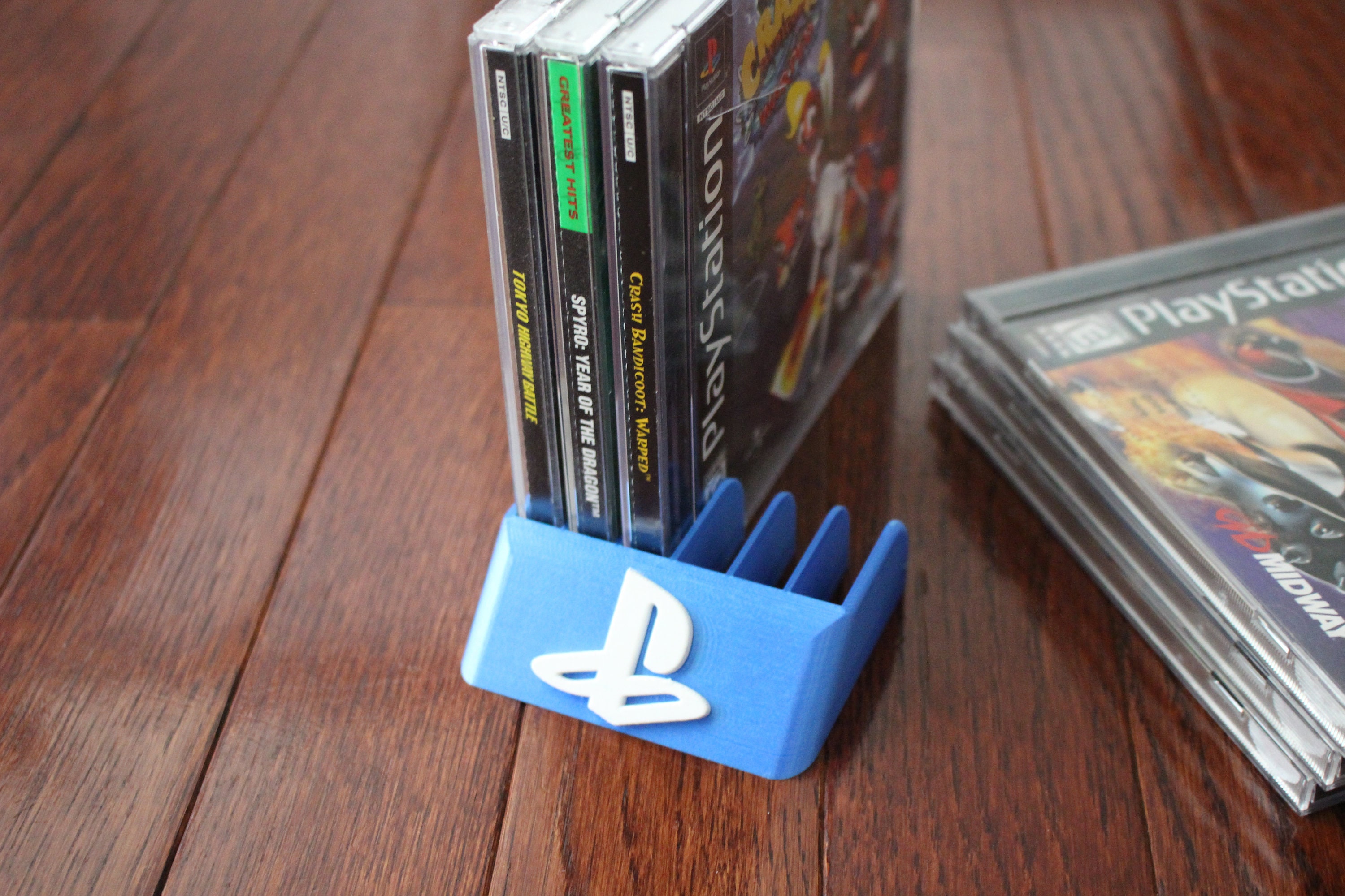 PS1 Game Case Display Stand - Etsy