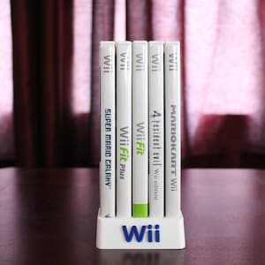 Wii Game Case Display Stand - Etsy