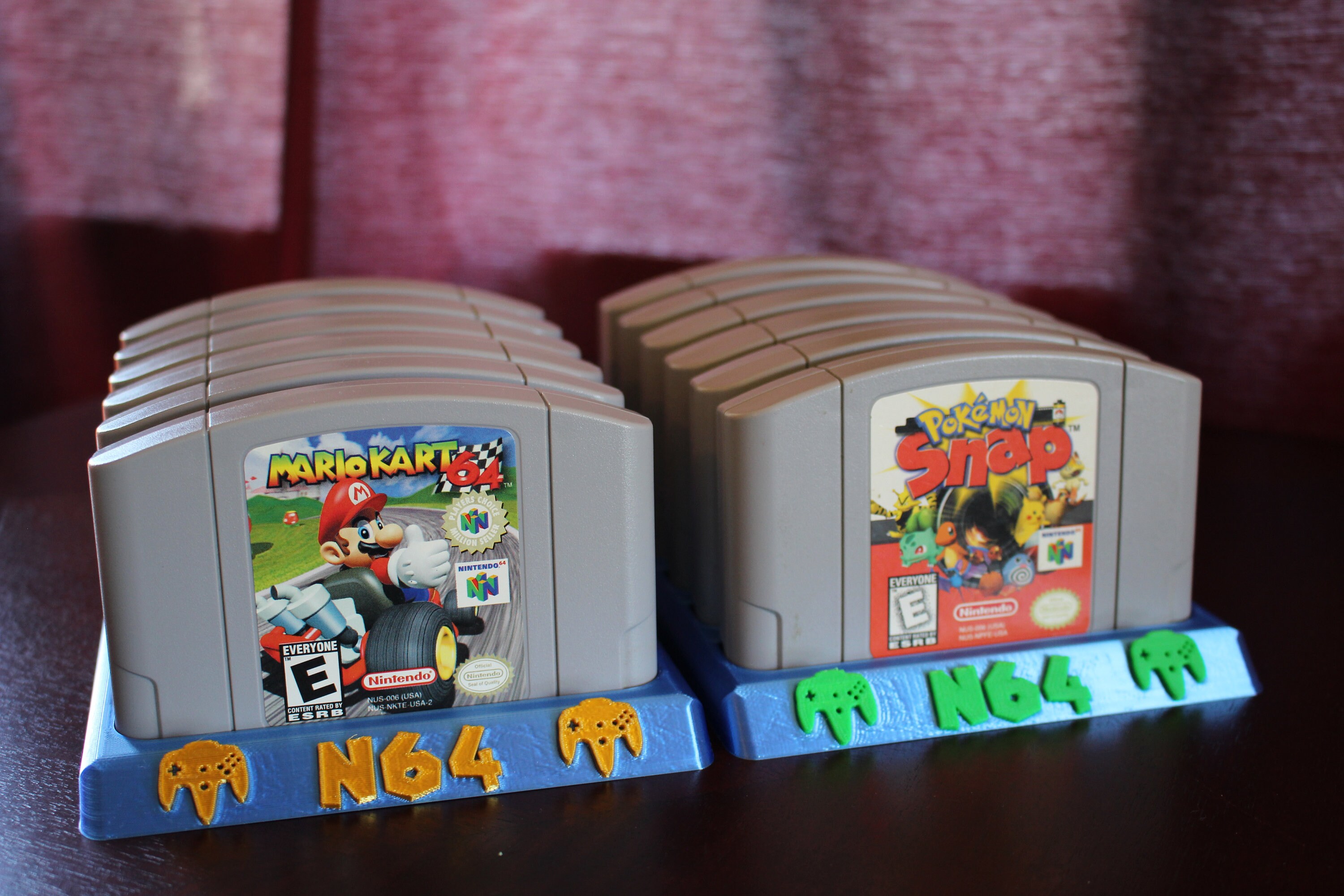 N64 Nintendo 64 Cartridge Display up to 6 Game Slots | Etsy