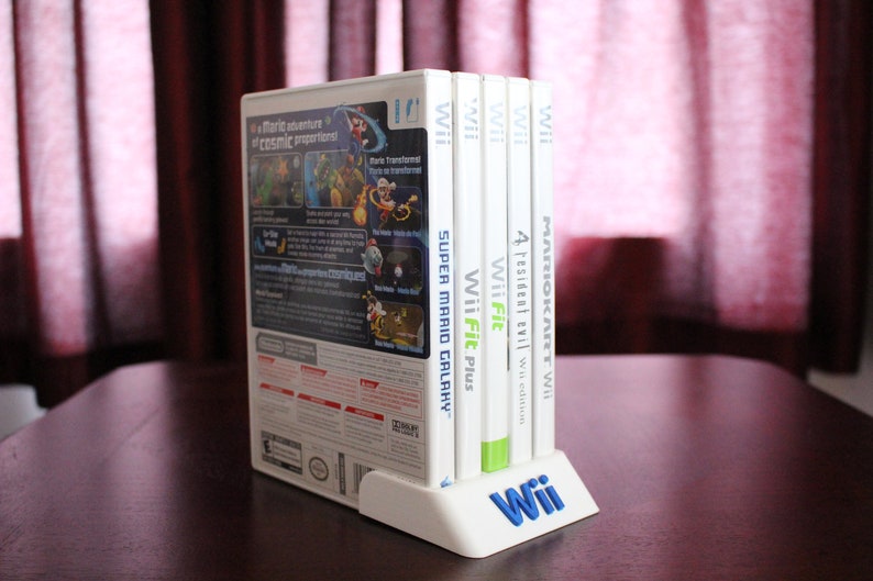 Wii Game Case Display Stand - Etsy