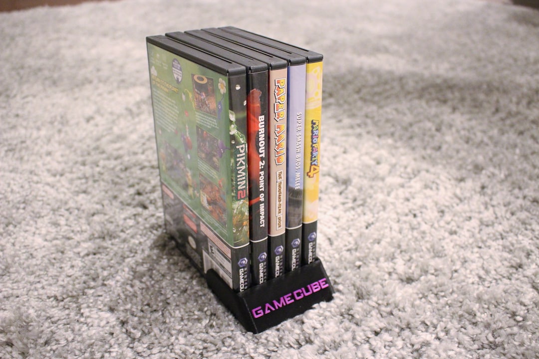 Gamecube Game Case Display Stand - Etsy