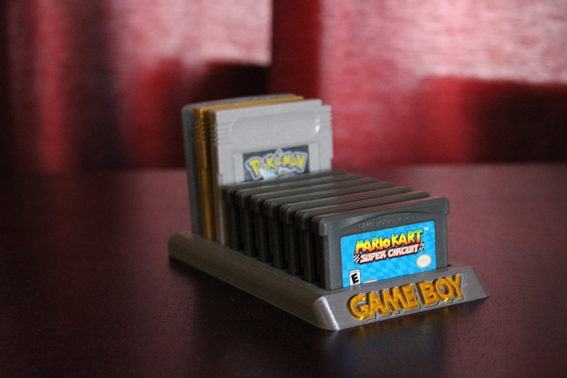 Gameboy Game Cartridge Display Holder Multiple Options | Etsy