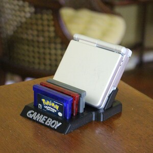 Game Boy Advance SP and GBA Cartridge Display Stand - Multiple Options ...