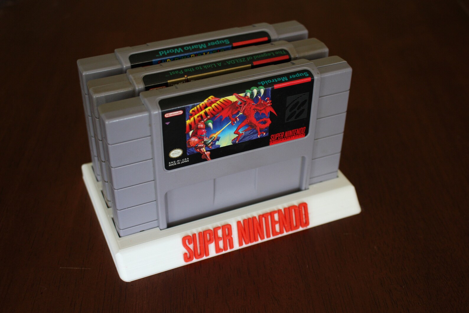 SNES Cartridge Display Stand Multiple Slot Options | Etsy