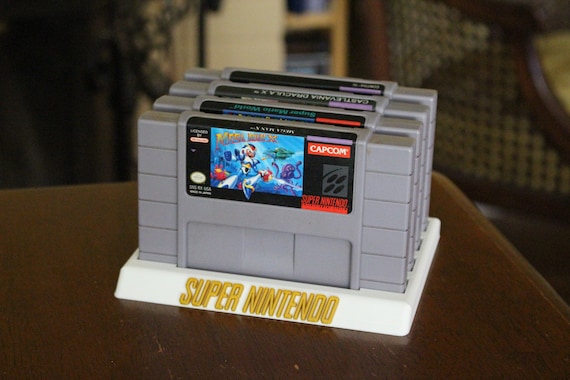 SNES Cartridge Display Stand Multiple Slot Options | Etsy