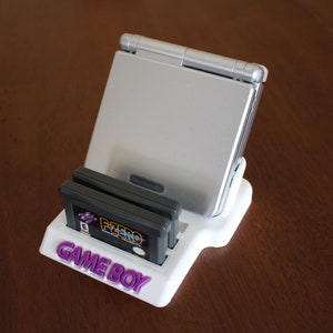 Game Boy Advance SP and GBA Cartridge Display Stand - Multiple Options ...