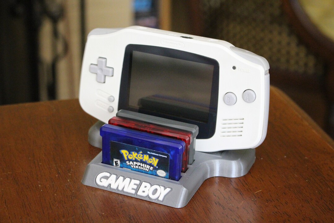 Game Boy Advance and GBA Cartridge Display Stand - Multiple Options ...