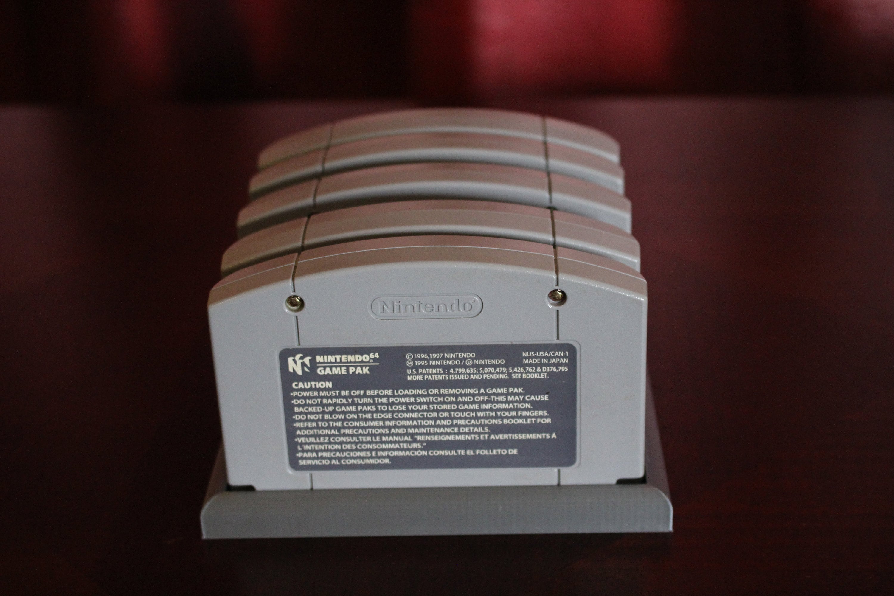 N64 Nintendo 64 Cartridge Display up to 6 Game Slots | Etsy