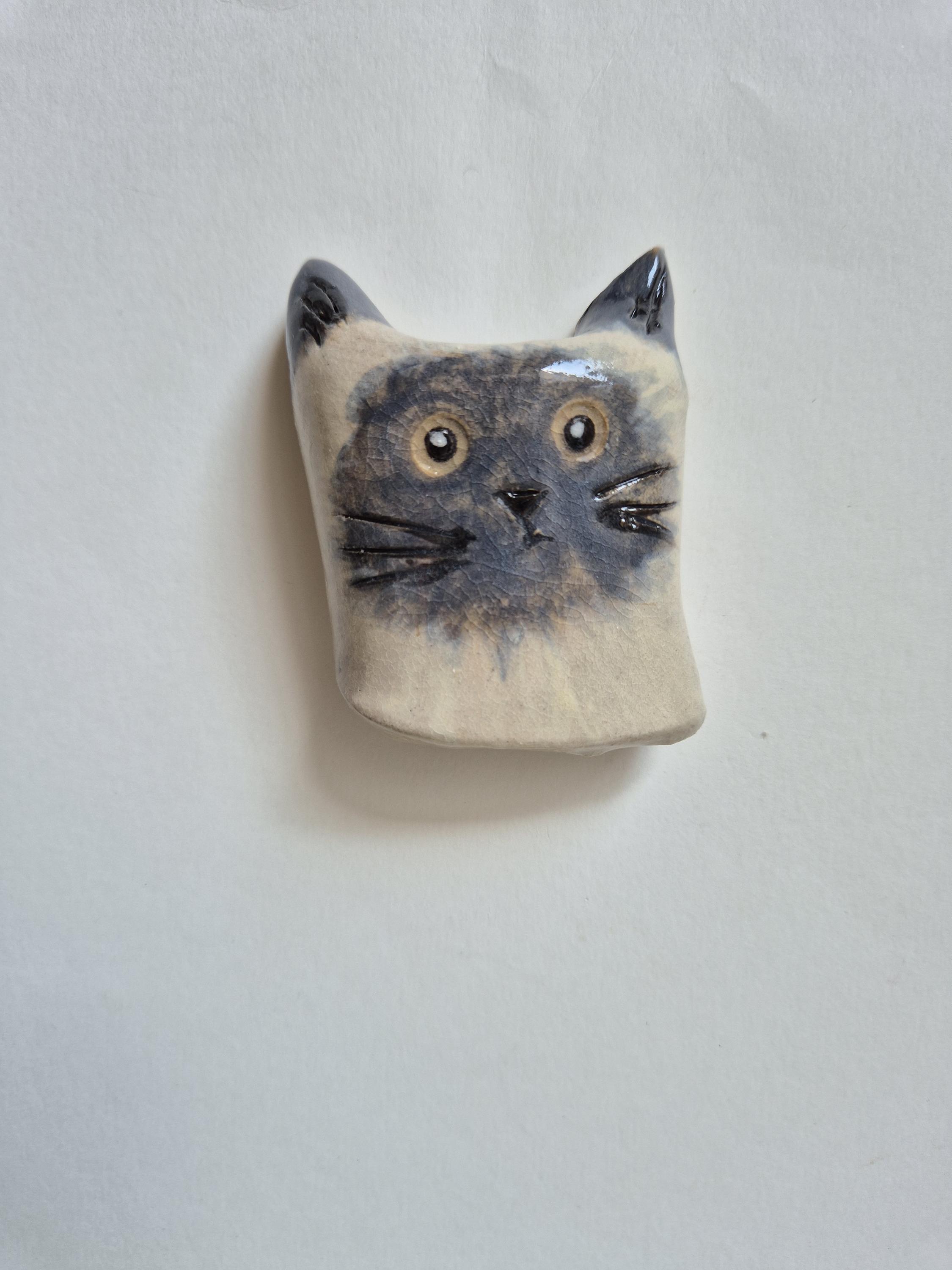 Mini Cat Head Sculptures - Etsy UK