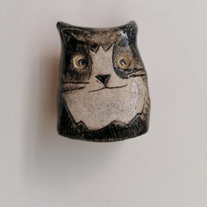 Mini Cat Head Sculptures - Etsy UK
