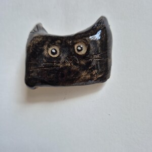 Mini Cat Head Sculptures - Etsy UK