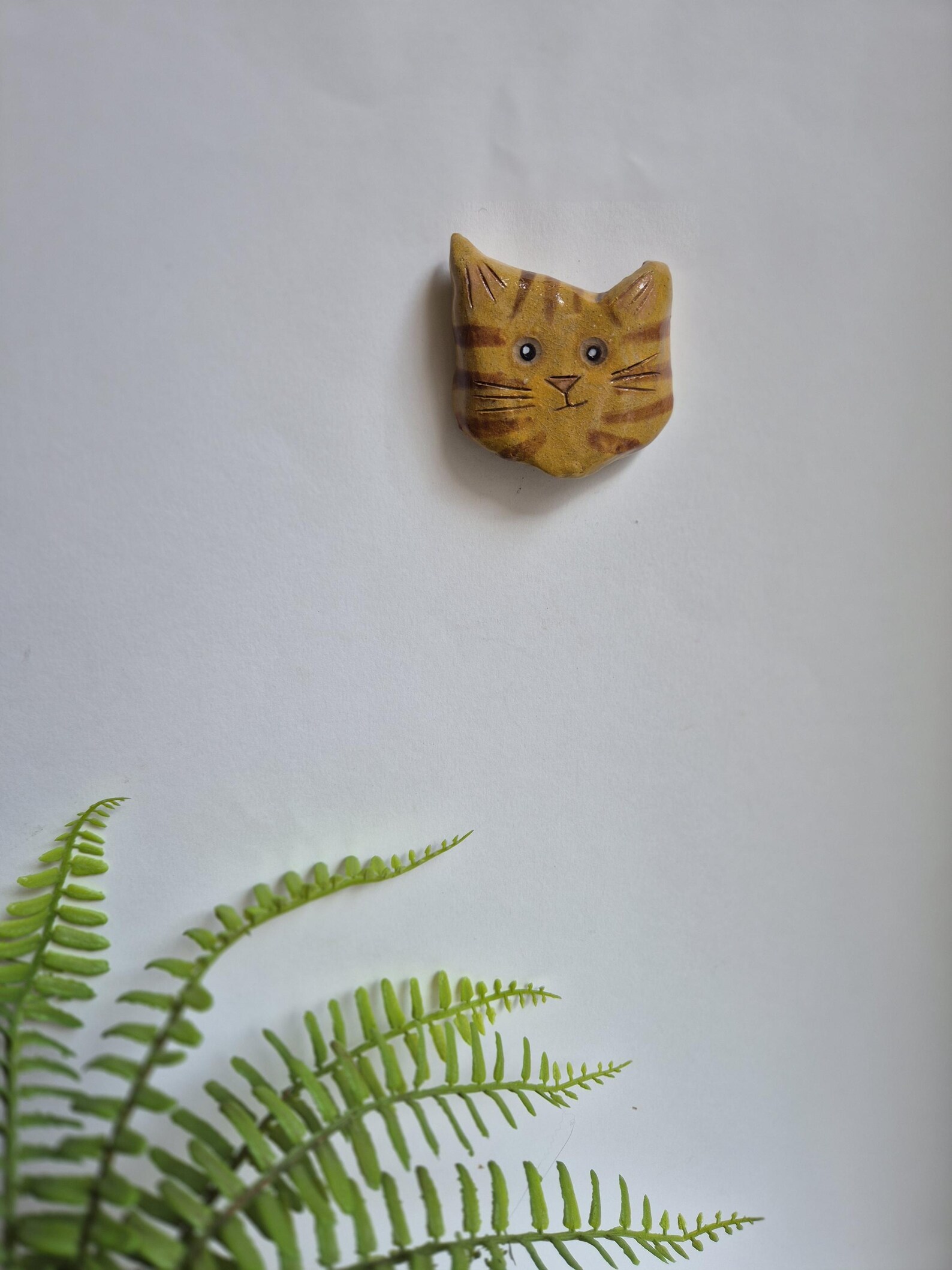 Mini Cat Head Sculptures - Etsy UK
