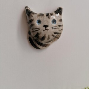 Mini Cat Head Sculptures - Etsy UK