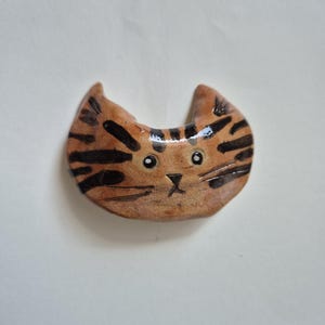 Mini Cat Head Sculptures - Etsy UK