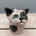 Mini Cat Head Sculptures - Etsy UK