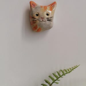 Mini Cat Head Sculptures - Etsy UK