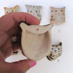 Mini Cat Head Sculptures - Etsy UK