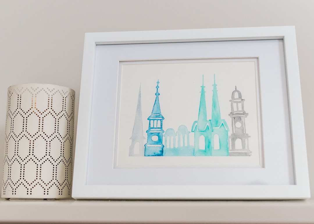 FREDERICK MARYLAND: Clustered Spires. Frederick Maryland Art ...