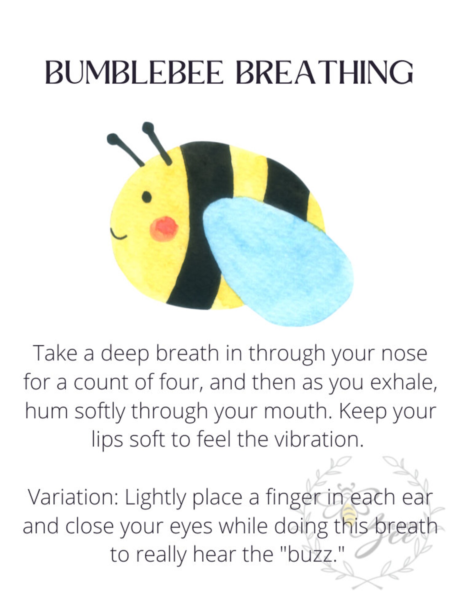 Mindful Breathing Toolkit for Kids: Mindfulness Exercises. - Etsy
