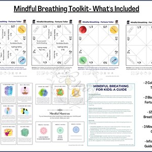 Mindful Breathing Toolkit for Kids: Mindfulness Exercises. Breathwork ...