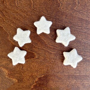 Felt Stars Wool Newborn Photo Prop Accessories Set 5 Pcs New Baby Girl ...
