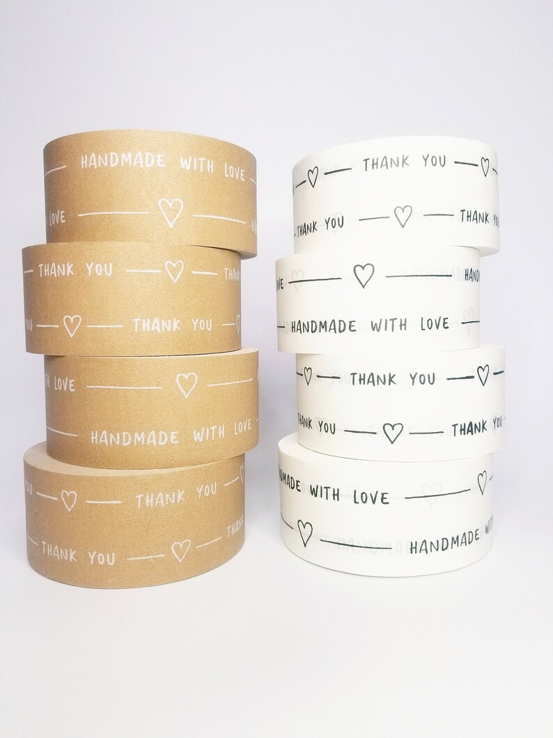 Eco-friendly Patterned Packaging Tape Cute Handmade With - Etsy UK