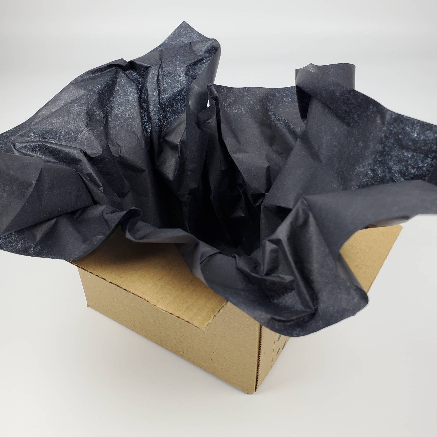100% Recycled Tissue Paper Natural Plain Black - Etsy UK