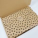 Polka Dot Tissue Paper, Printed on Recycled Natural Brown Tissue Paper ...