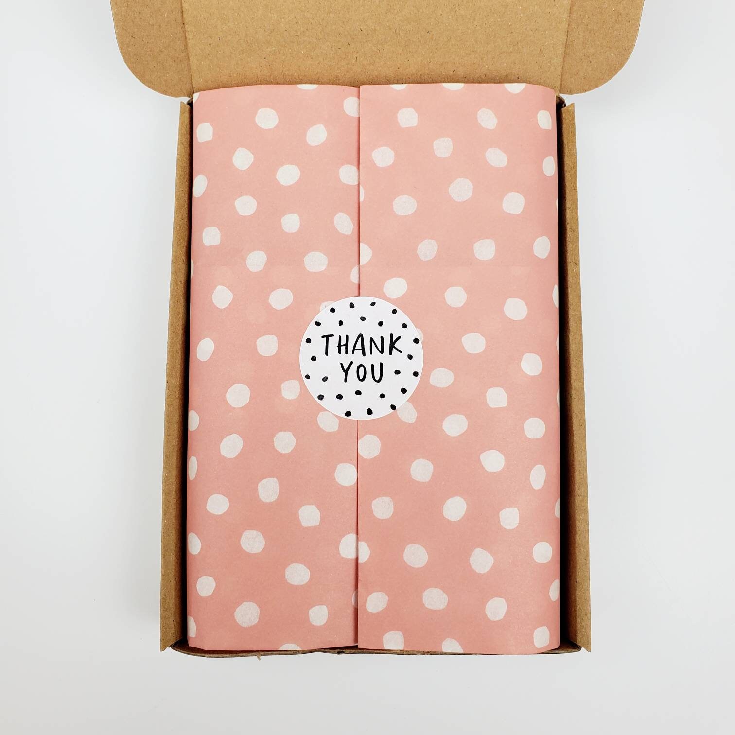 Dusky Rose Polka Dot Tissue Paper FSC Eco-friendly Soy Based - Etsy UK