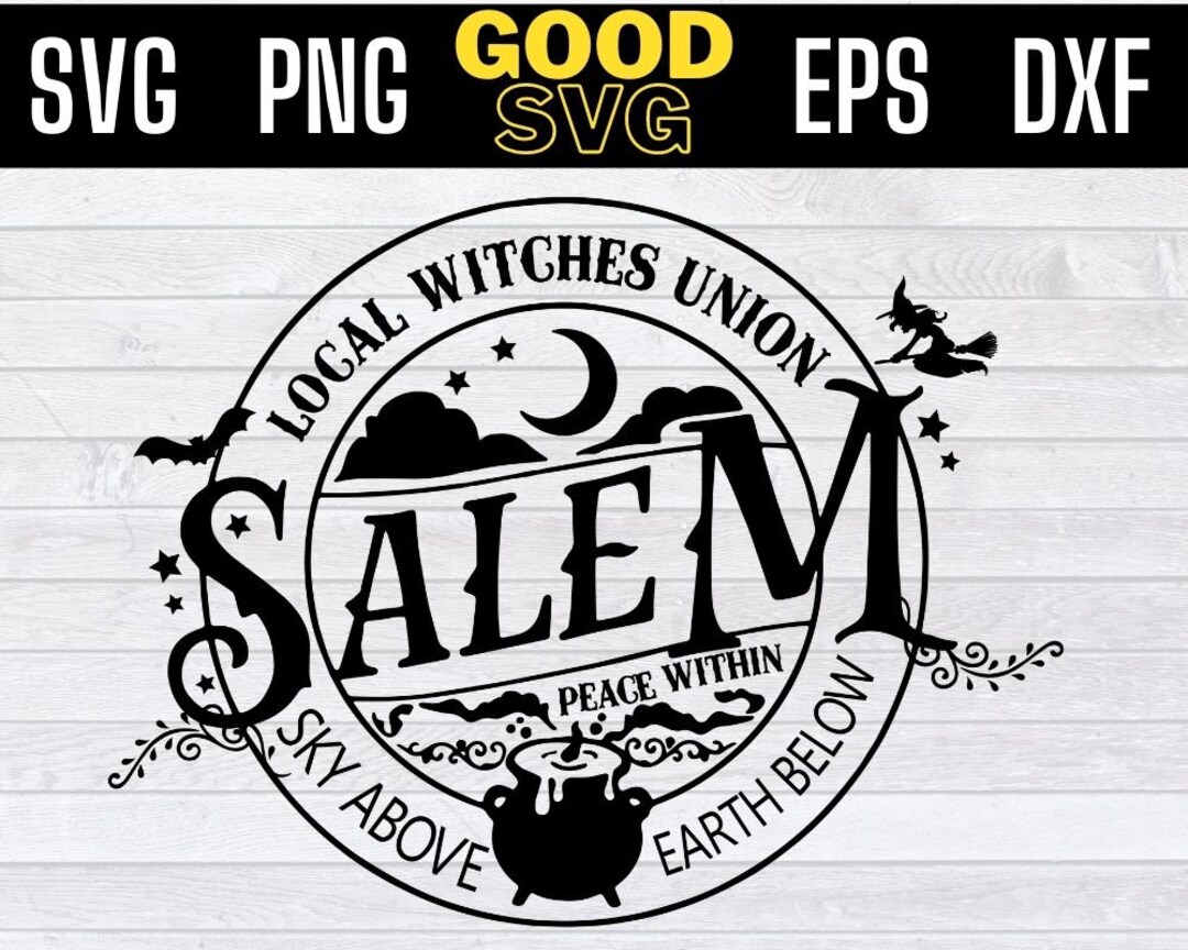 Salem Local Witches Union Peace Within Sky Above Earth Below Haloween ...