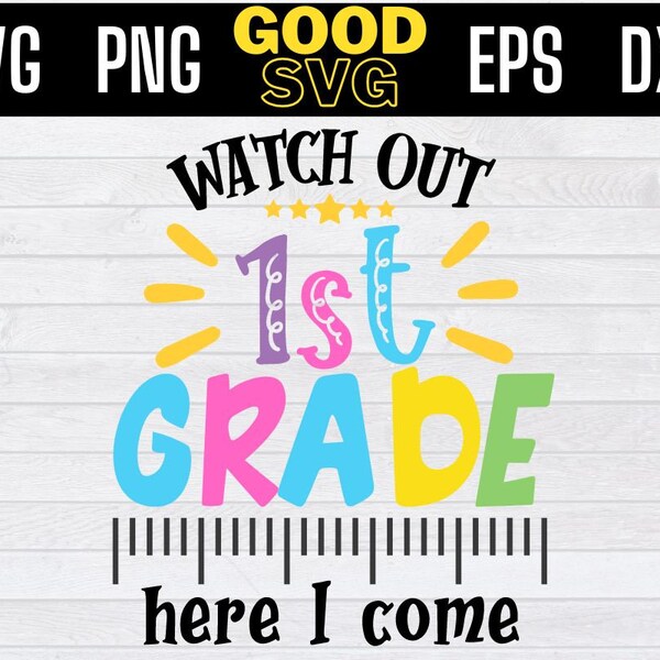 Watch Out 1st Grade - Etsy