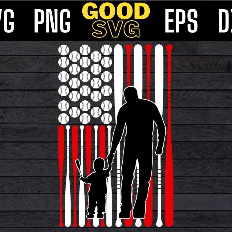 Baseball Flag Svg - Etsy