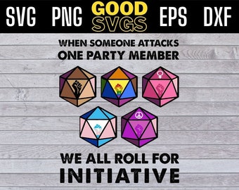 Roll for Initiative Svg - Etsy