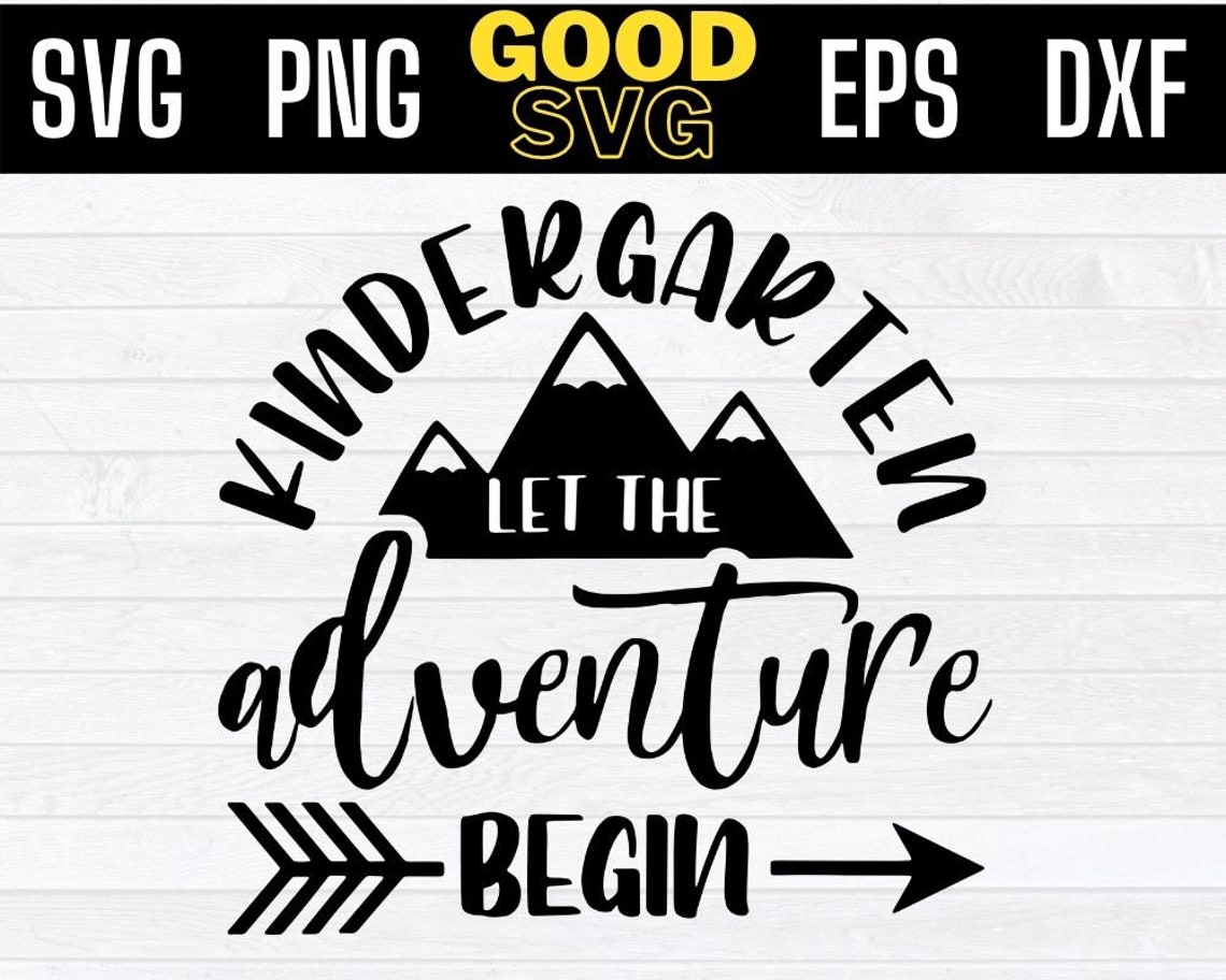 Let the Kindergarten Adventure Begin Teacher Back to School - Etsy